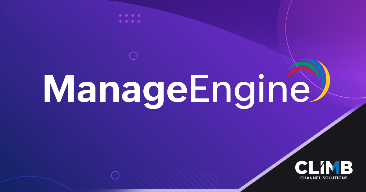 ManageEngine - Climb Channel Solutions UK