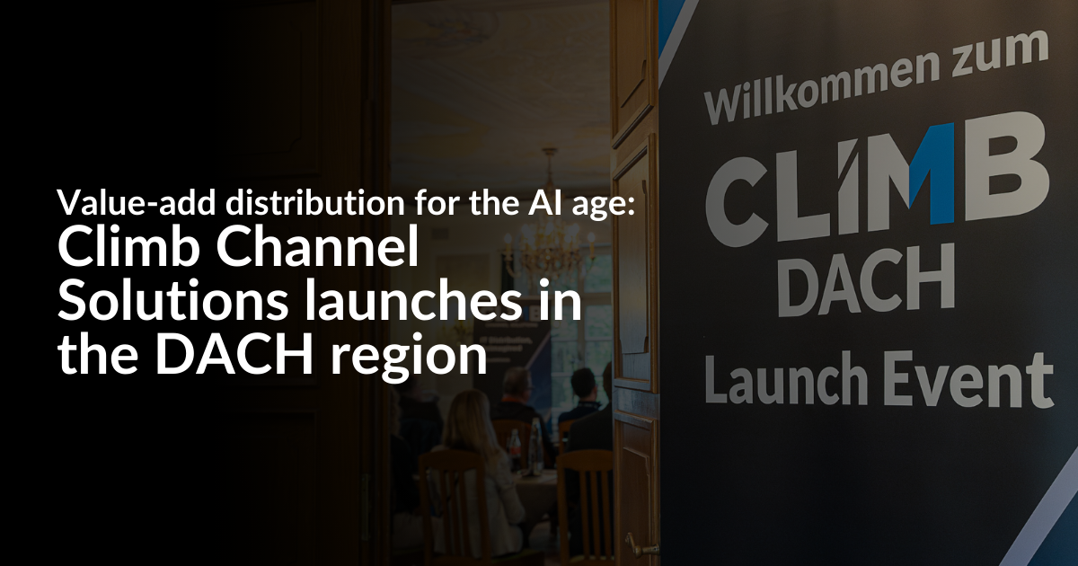 Value-add distribution for the AI age: Climb Channel Solutions launches ...