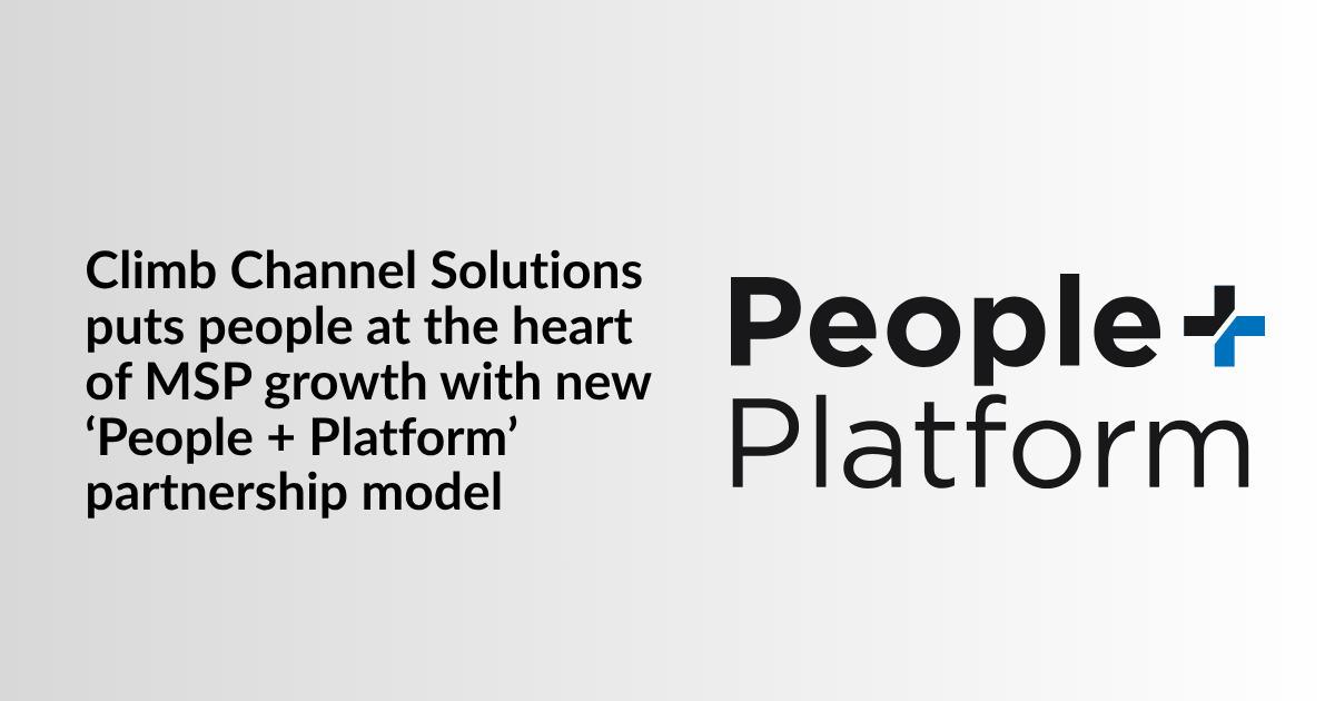 Climb Launches New MSP Partnership Model: People + Platform